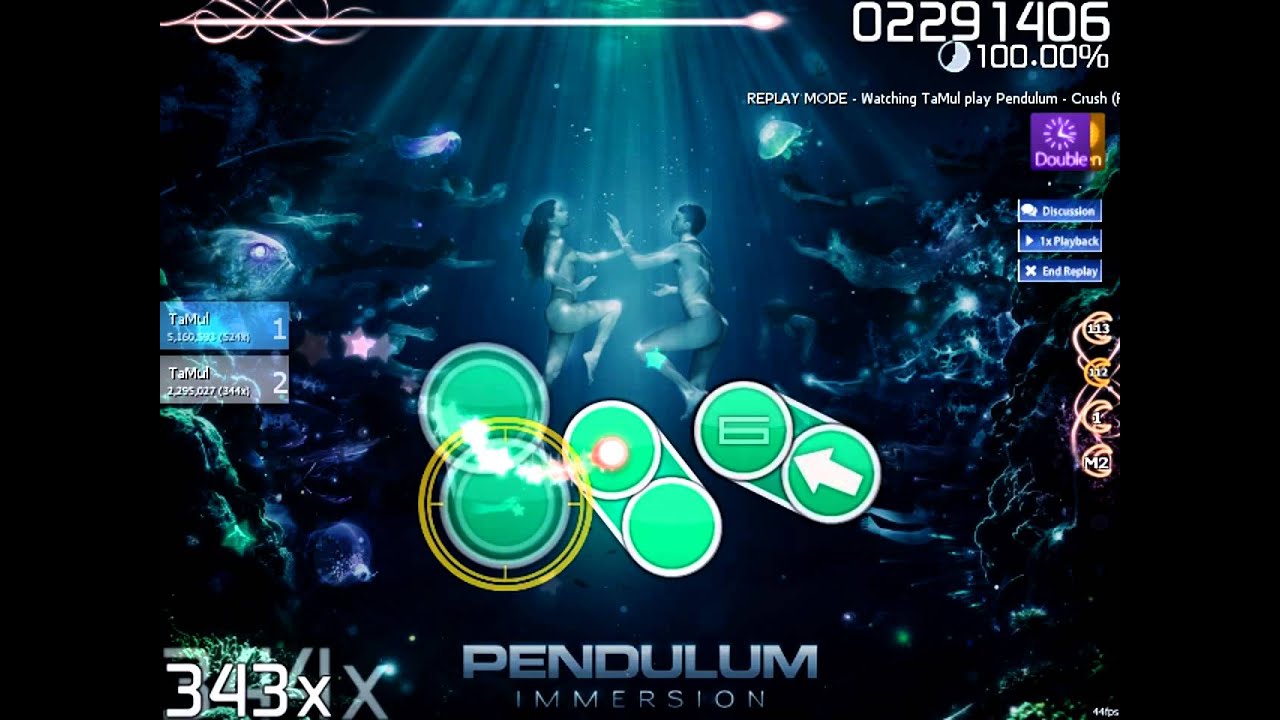 [osu!] Pendulum - Crush (Radio Edit) (TaMul) - YouTube