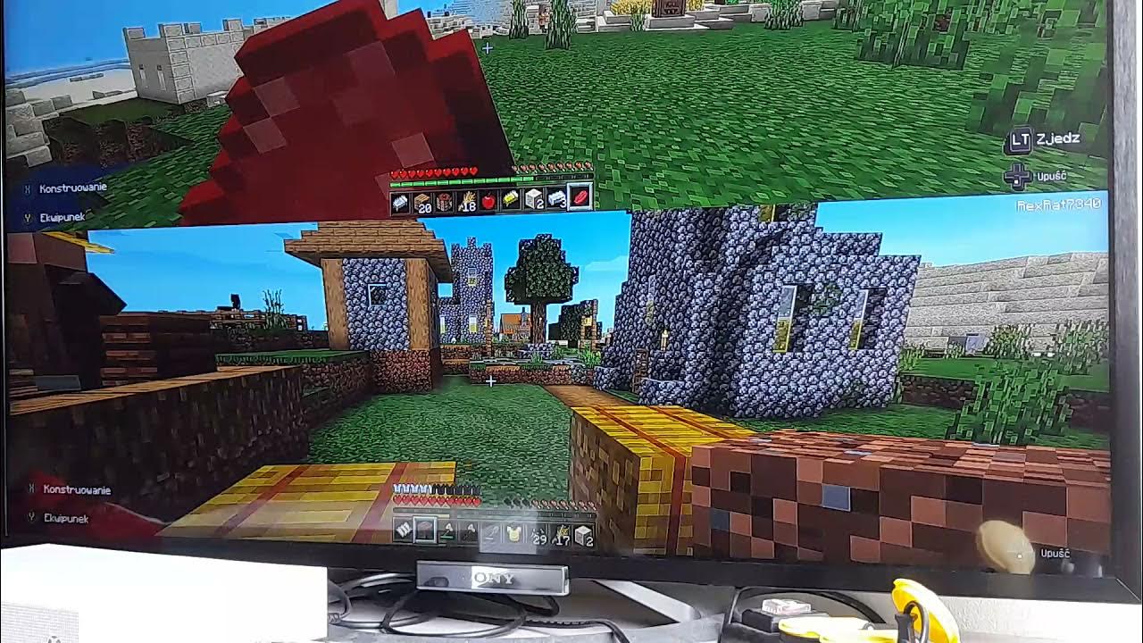 Obiecany odcineczek na podzielonym ekranie z "Minecraft ManHunt" - YouTube