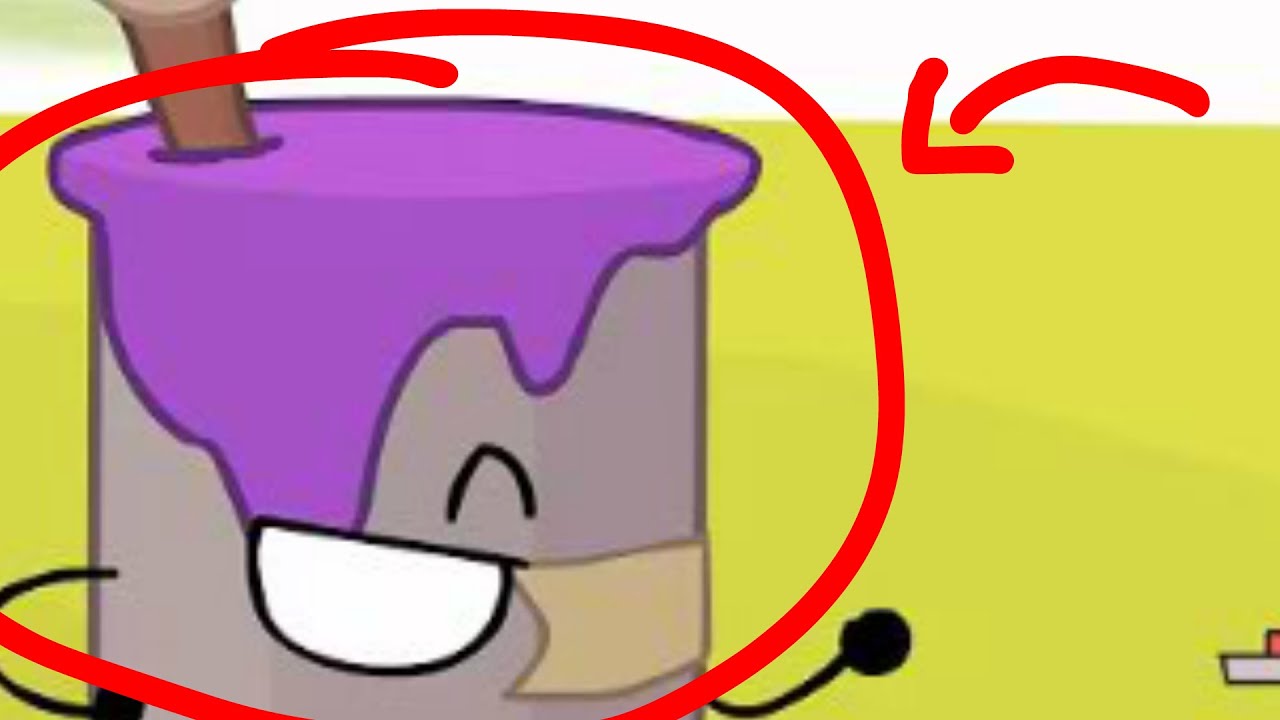 The 201 Character Object Show episode 3 but only when Paint Bucket is ...