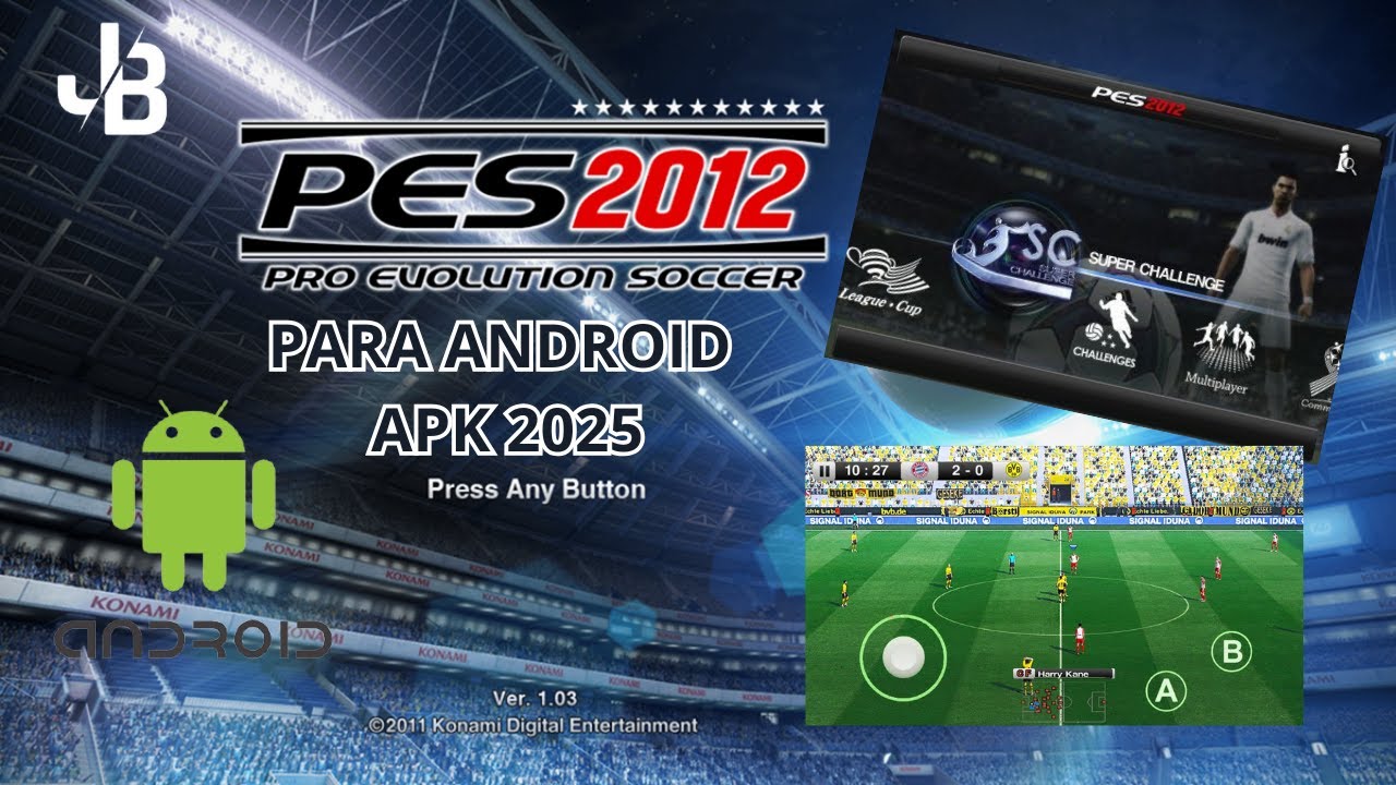 PES 2012 para Android todas las versiones 2025 Funcionando - YouTube