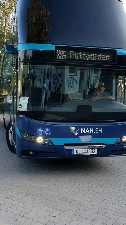 Express Bus X85 🚍🚉🚂 Riesen Bus😎Sieht Toll Aus👍🏻 Richtung Puttgarden ab Haffkrug Bahnhof - YouTube
