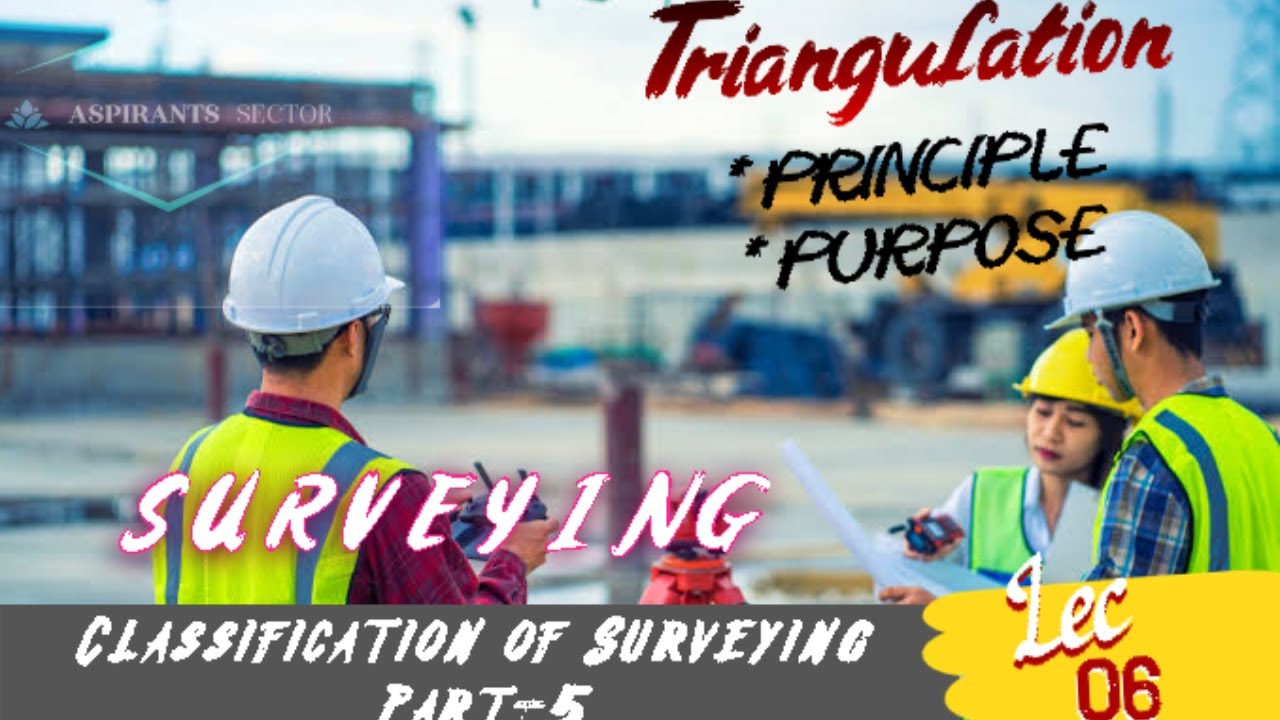 Lec-06 | Classification of Surveying 5 | Surveying Series | Civil ...