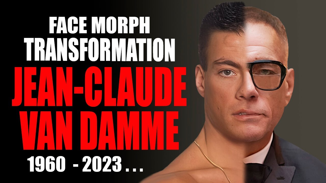 Jean Claude Van Damme - Transformation (Face Morph Evolution 1960 ...