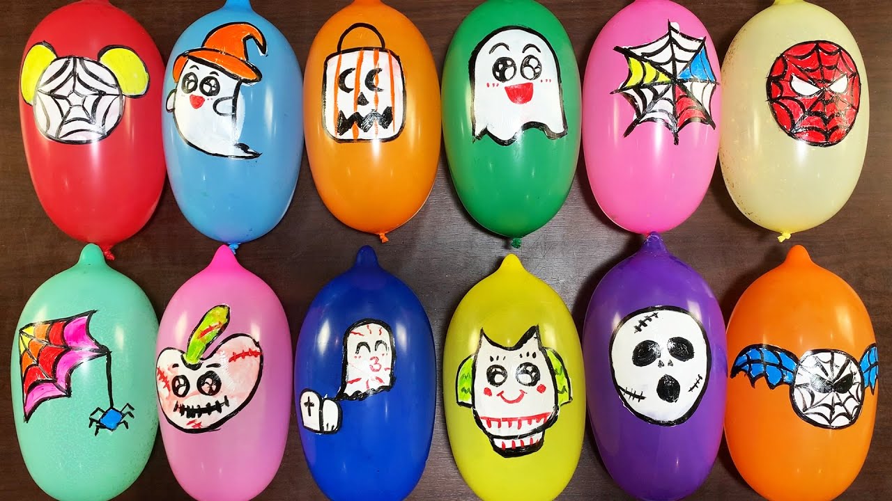 MAKING SLIME WITH BALLOONS ! SATISFYING SLIME VIDEOS #3417 - YouTube