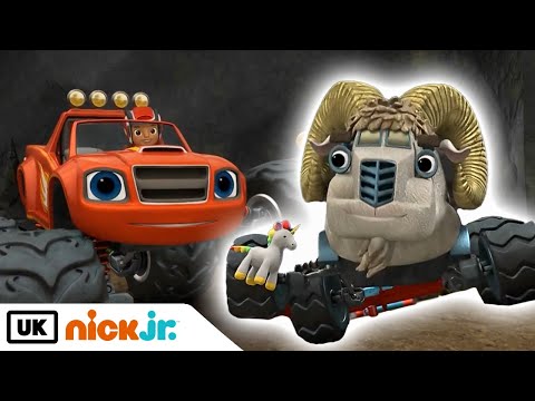 Blaze and the Monster Machines | Sweet Dreams, Bighorn! | Nick Jr. UK