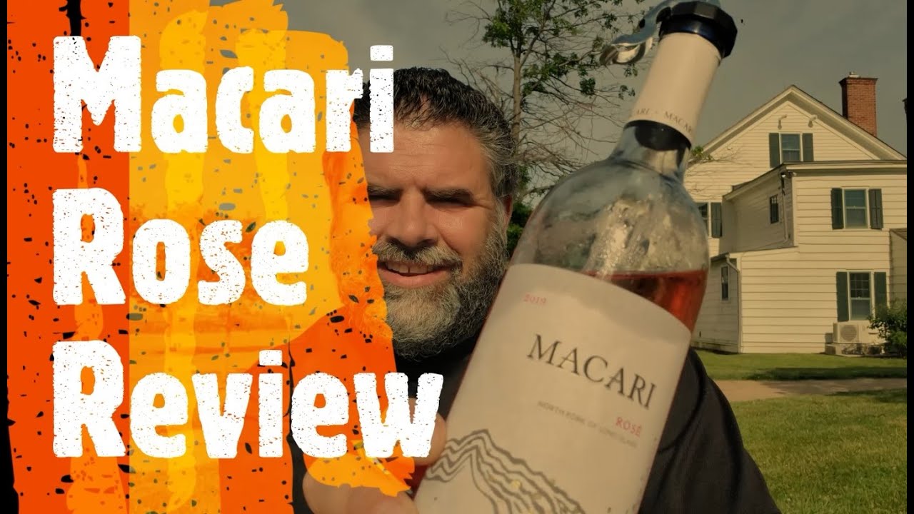 Making Wine Easy- Review of Macari Rose from Long Island, NY - YouTube
