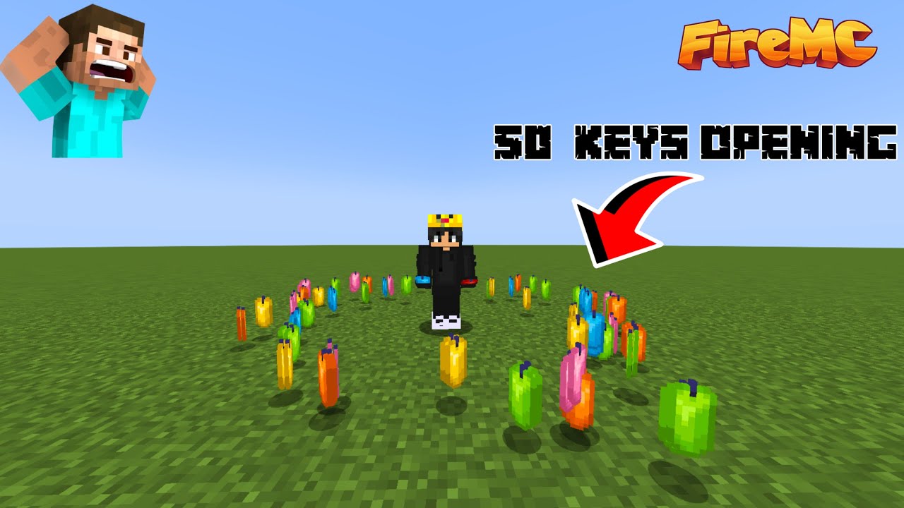 Why I opened 50 Crate Keys In Fire MC @PSD1 - YouTube