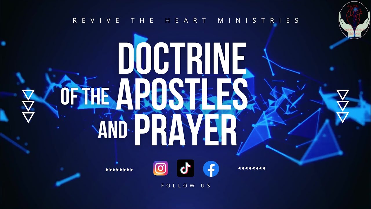 Doctrine of the Apostles | August 20, 2024 | RTHM | Saint Joseph ...
