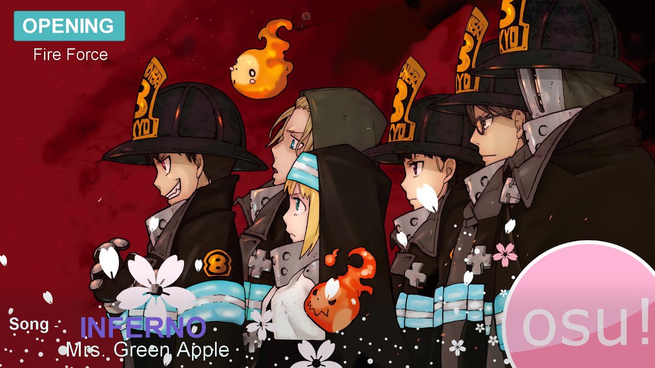 Osu! | INFERNO| Fire Force OP - YouTube