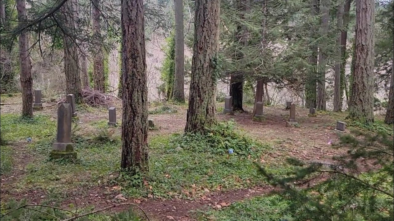 Olalla Washington, Abandoned Cemetery - YouTube
