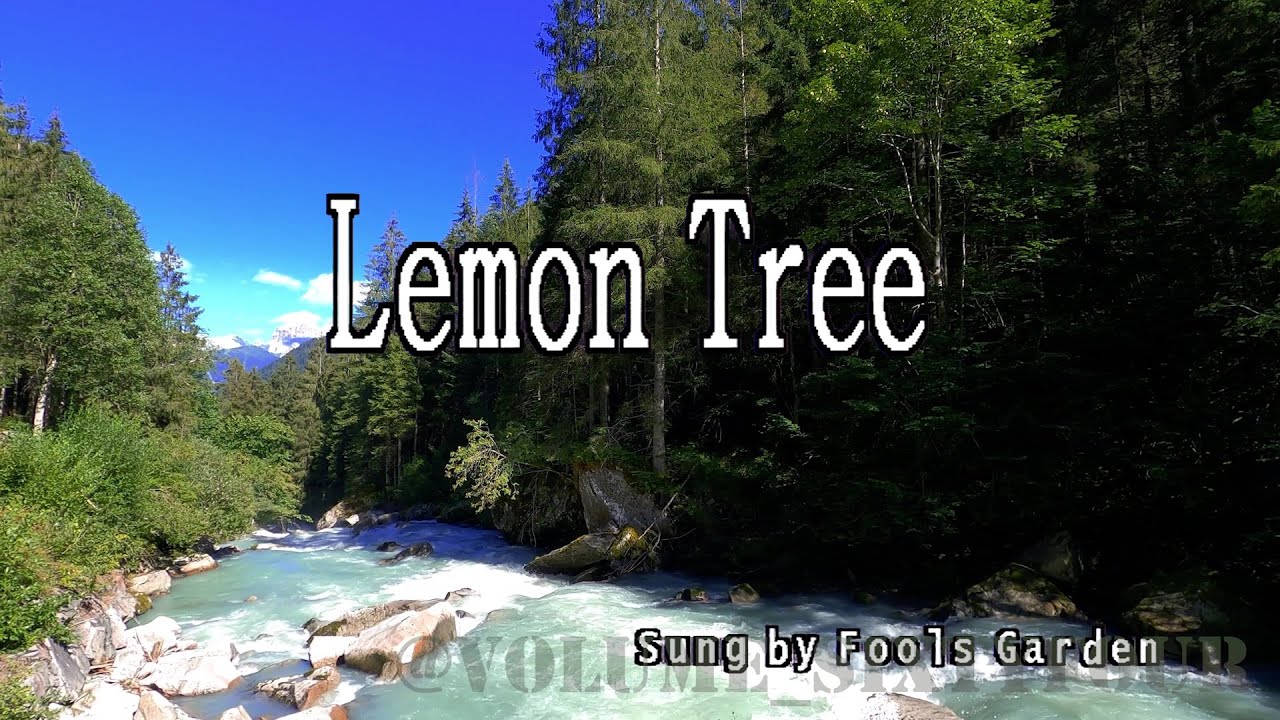 Fools Garden - Lemon Tree || Karaoke/Lyrics/Instrumental - YouTube