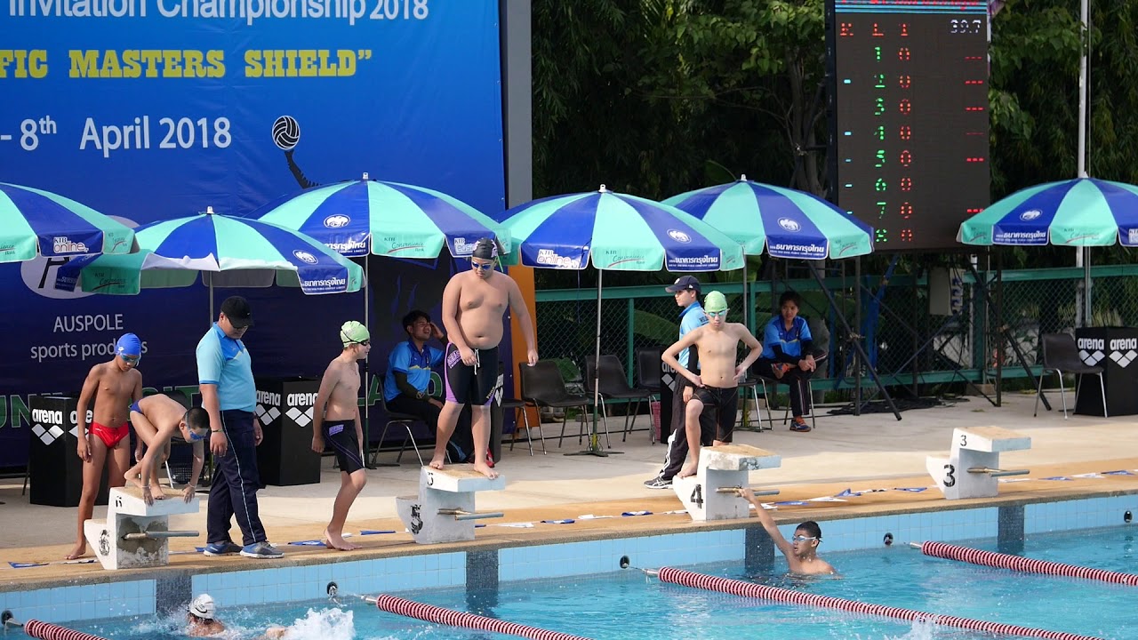 157 Free Relay 4x50 12 Boys P1130604 - YouTube