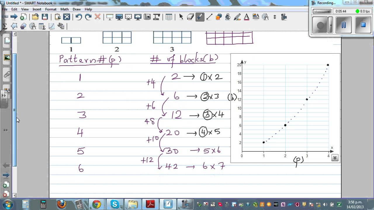 Finding The Rule Of A Quadratic Pattern YouTube Finding The Rule Of A Quadratic Pattern YouTube