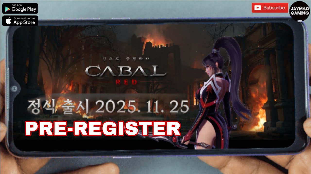 CABAL RED (UPCOMING) 2025 Online-MMORPG PC/Mobile Open Pre-Register ...