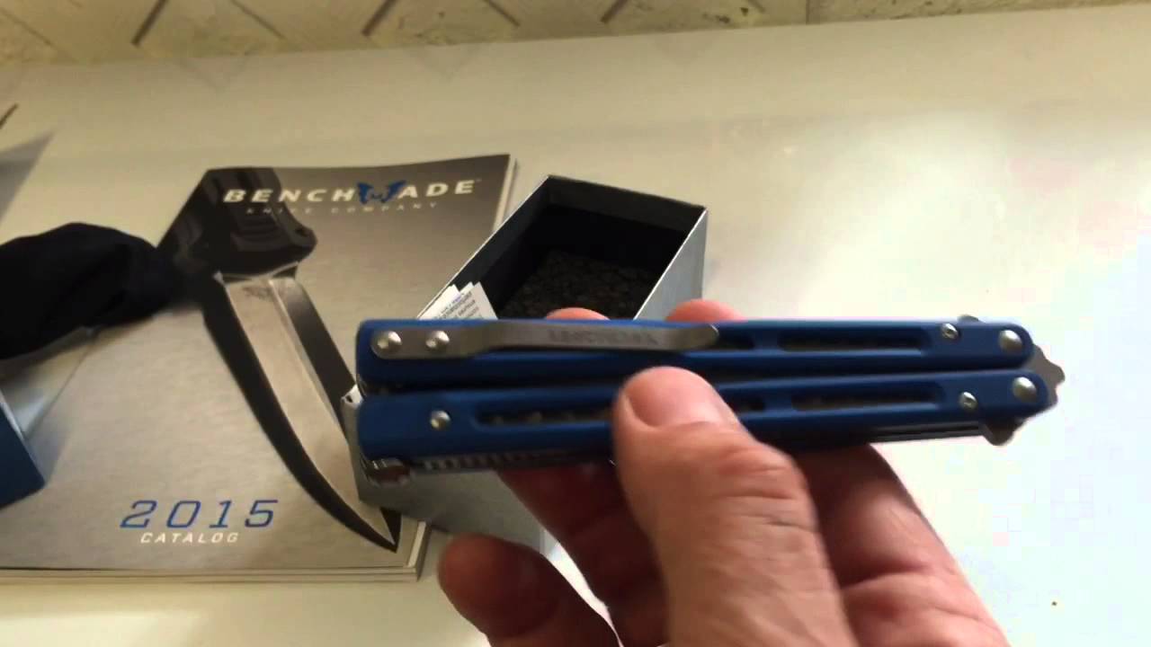 UNBOXING - Benchmade 51 Morpho Limited with Blue Scales. A cool Limited ...