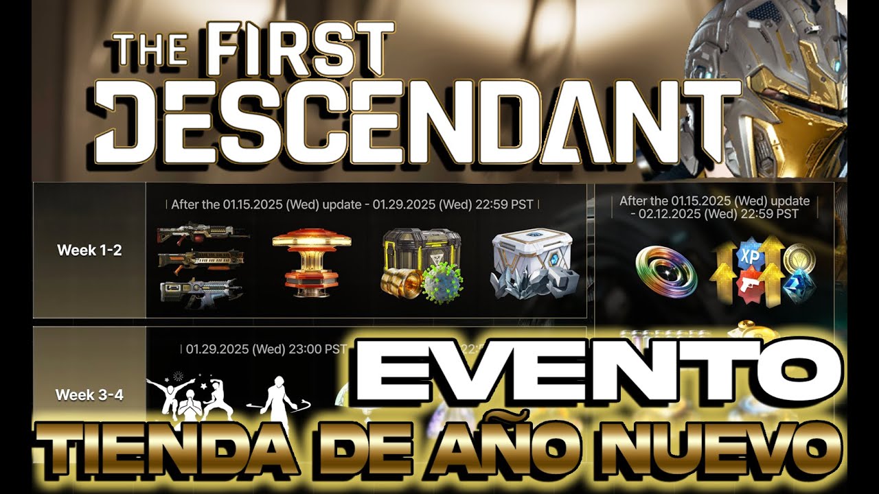 NUEVO EVENTAZO TIENDA DE LA SUERTE DE AÑO NUEVO EN THE FIRST DESCENDANT ...