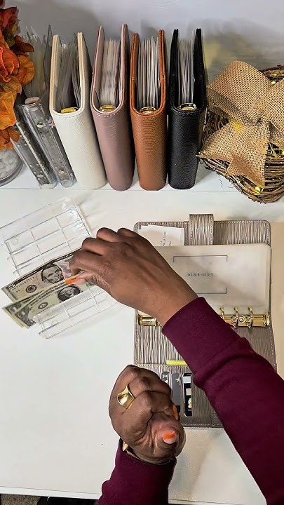 COUNTING EVERY DOLLAR left in my wallet #cashbudgeter #cashstuffing ...