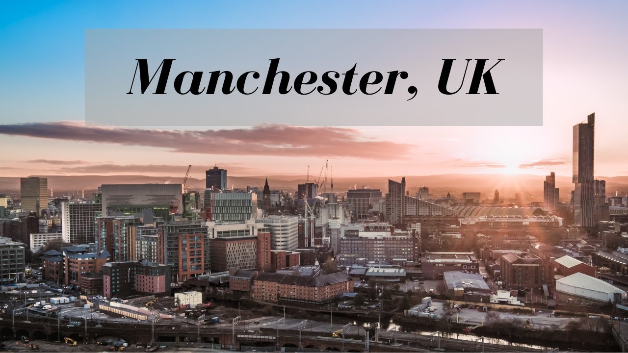 Manchester, UK Tour by drone [4k] - YouTube