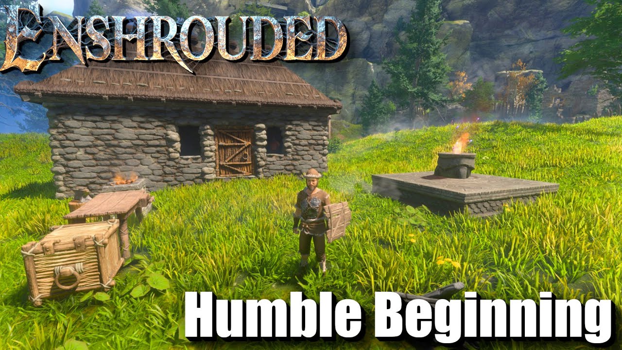 "Humble Beginning" - Enshrouded - Episode 2 - YouTube