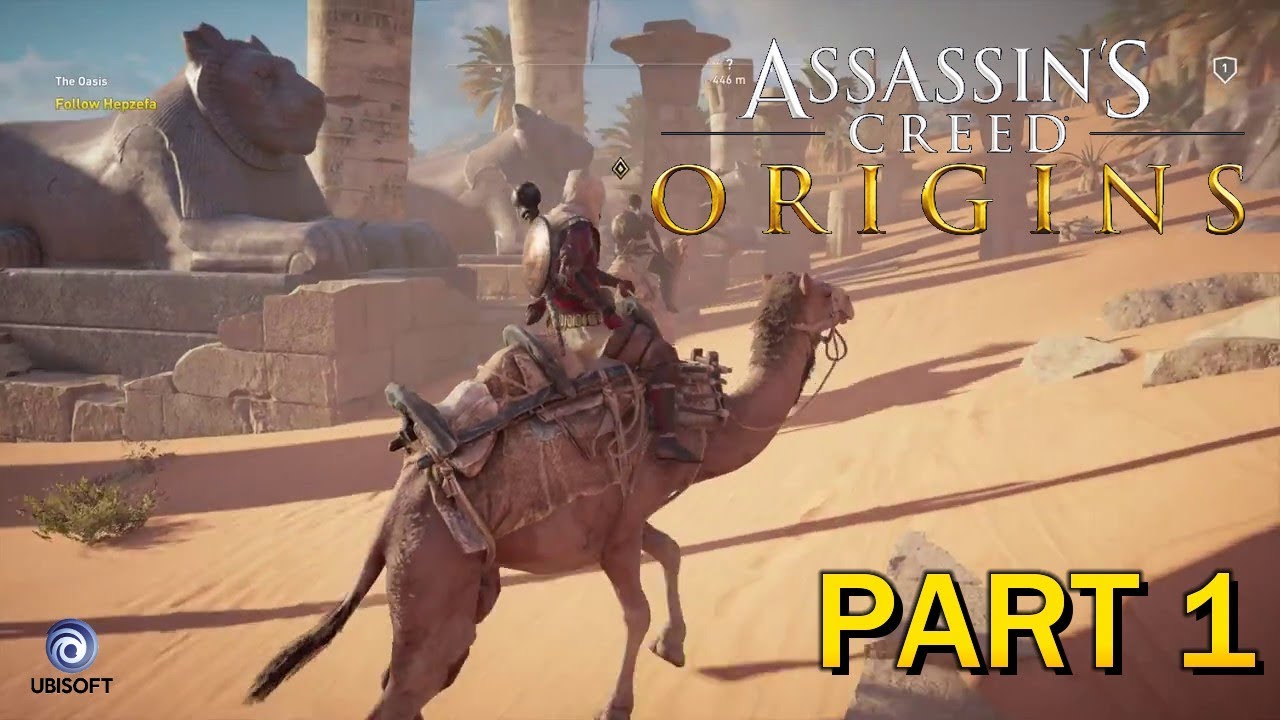 ASSASSIN'S CREED ORIGINS Walkthrough Gameplay Part 1 - PROLOGUE (AC ...