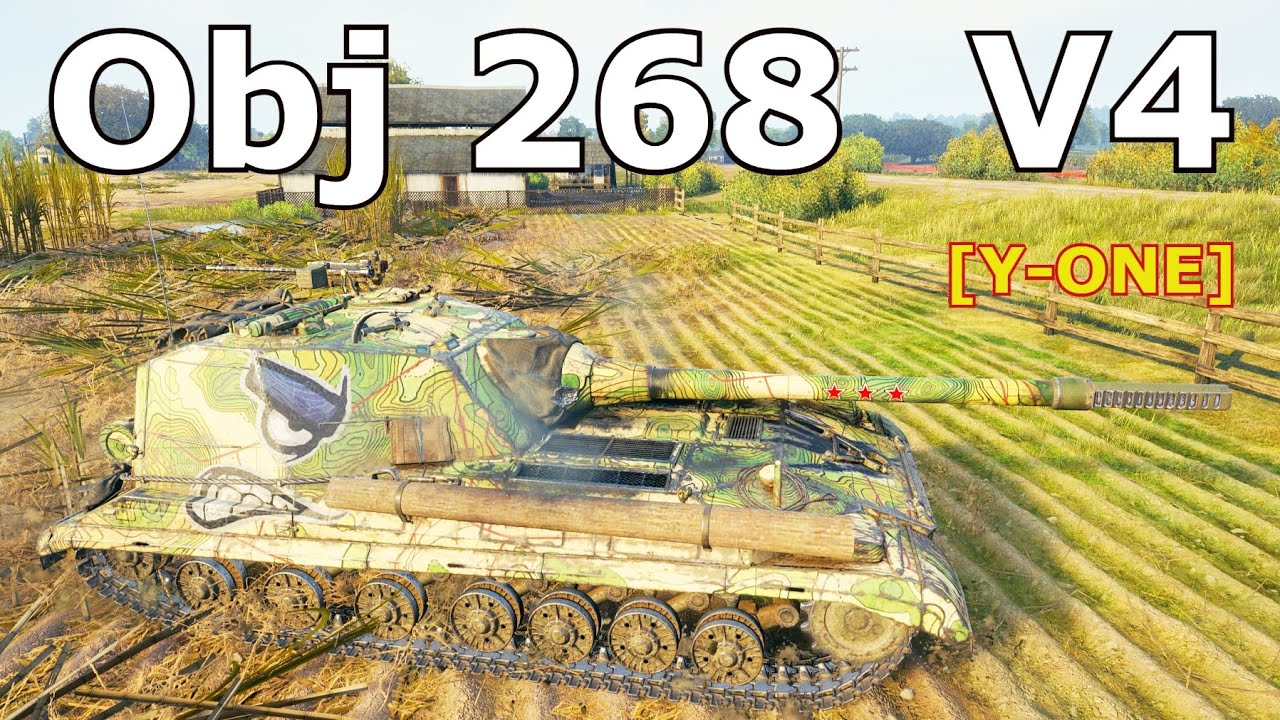 World of Tanks Object 268 Version 4 - 8 Kills 10,2K Damage - YouTube