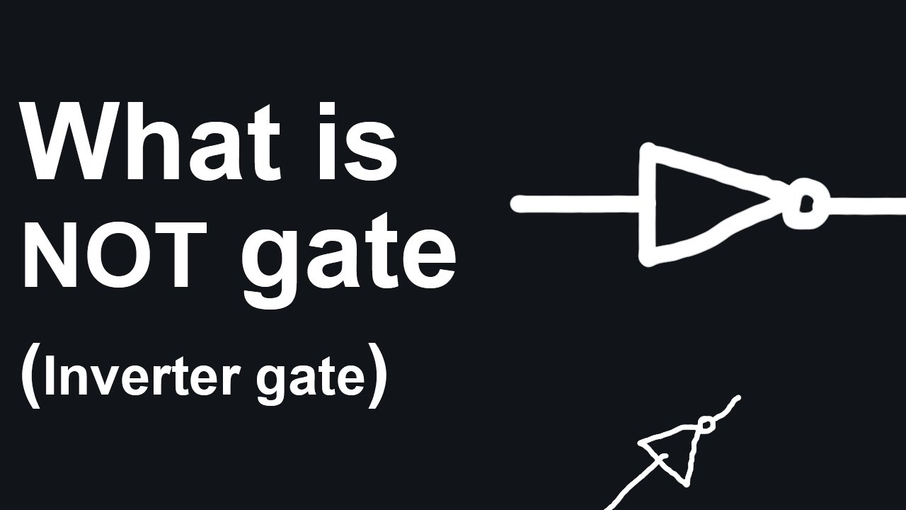 How not Gate works.| Truth Table | Example Circuit with 7404 Hex ...