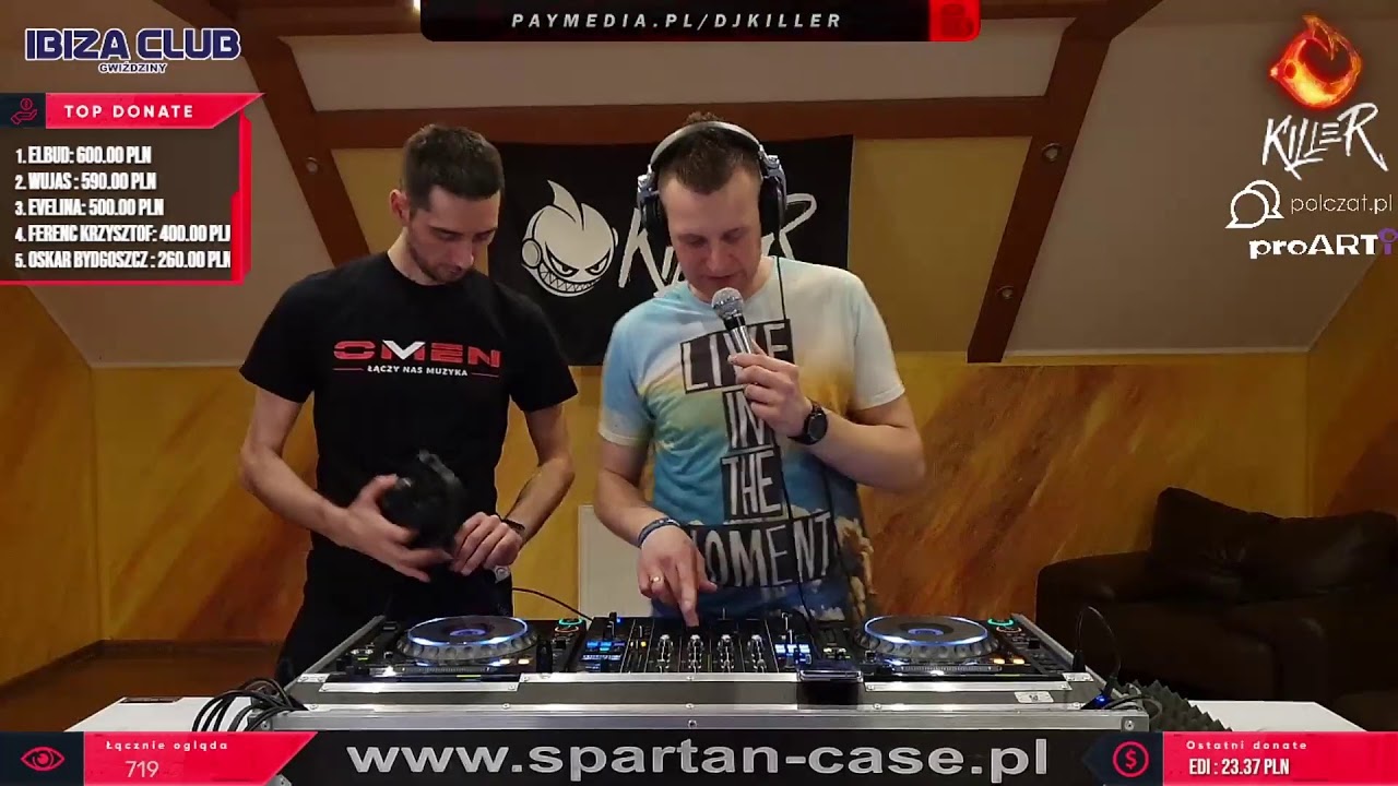 Dj Killer & Dj MarcuS Live Mix - Niedzielne Granie Na Spontanie 13,06. ...