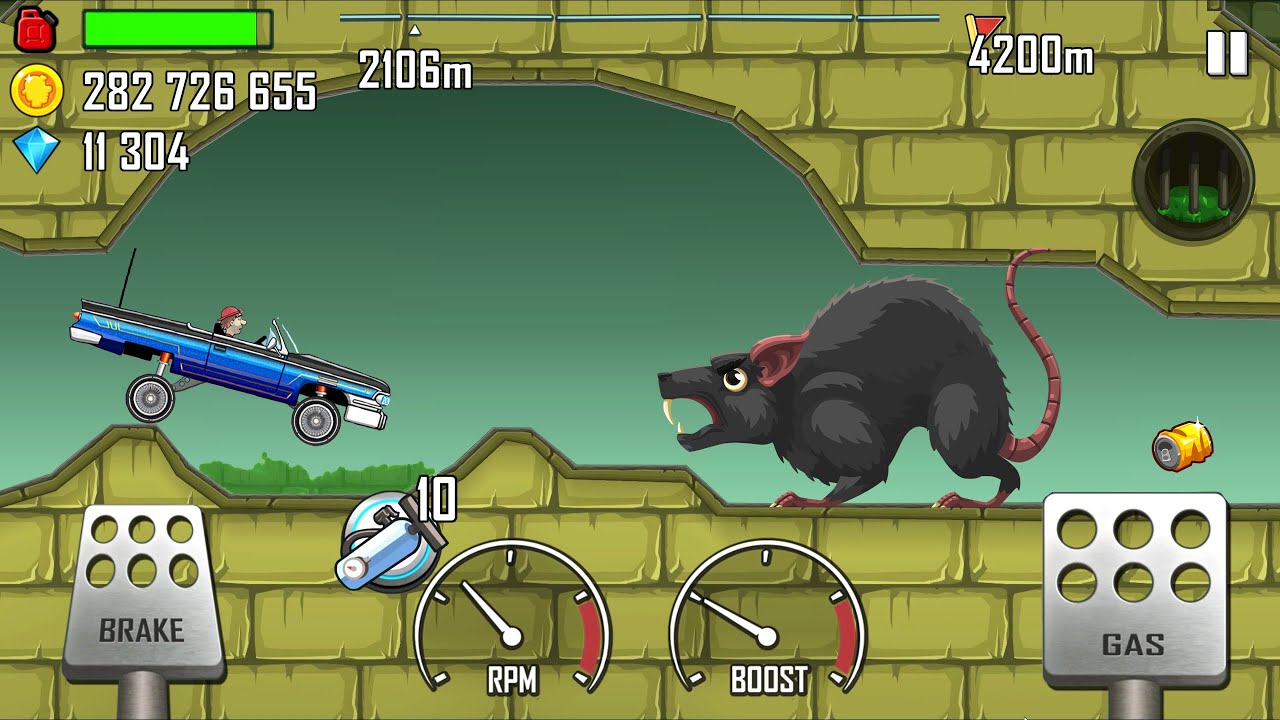 I FOUND a RAT in Hill Climb Racing | Suburbs Walkthrough GamePlay ...