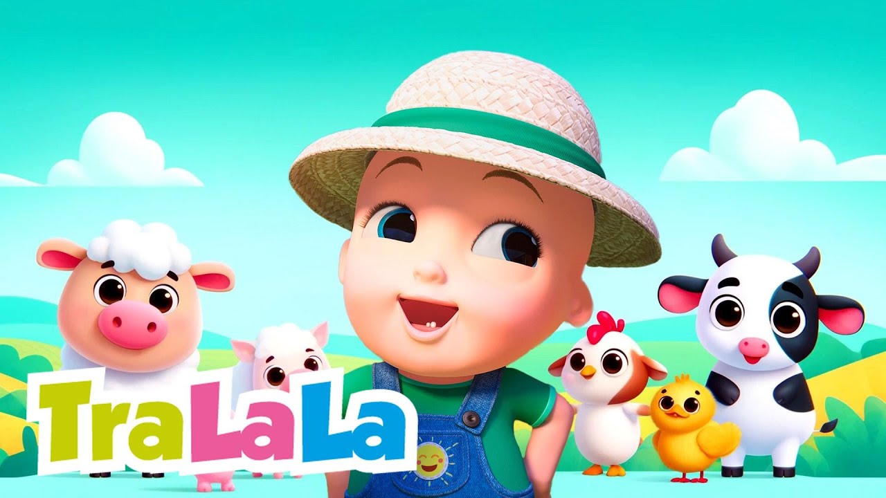 Cântece pentru copii - Țăranul e pe câmp 🐷🐶🐔 1 ORĂ Melodii pentru ...