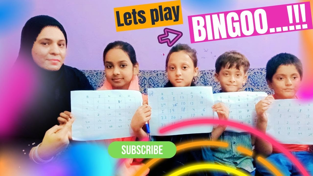 Who Becomes the Bingo Champion? | Fun with Kids & Family | #bingo | # ...