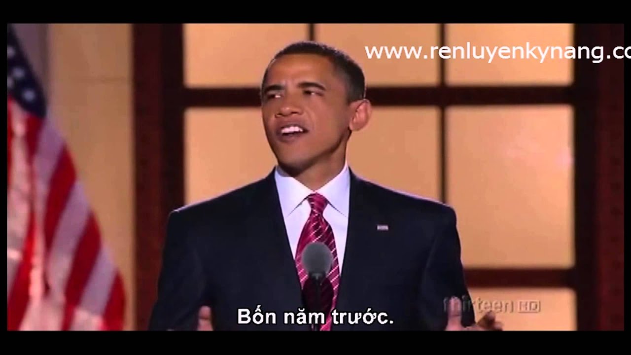 demo dvdkn009 obama dien thuyet theo phong cach cua obama - YouTube