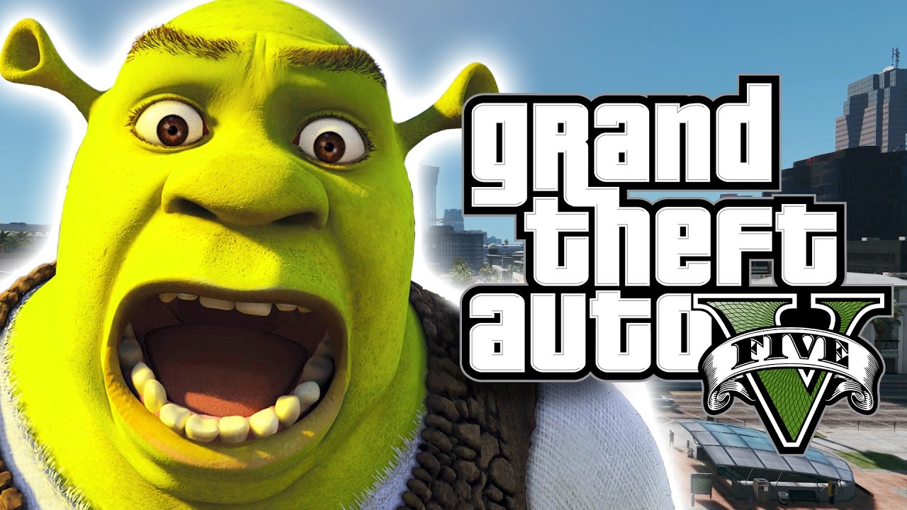SAGAN OM SHREK! - GTA 5 På Svenska - YouTube