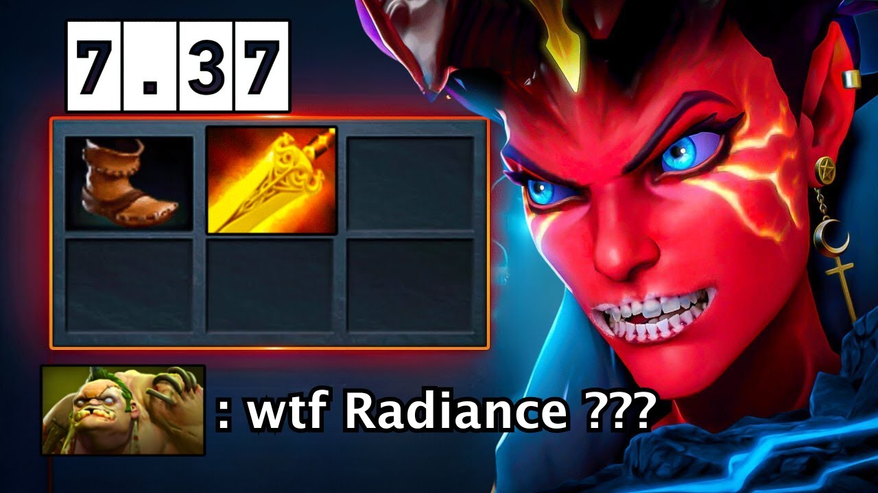 Radiance Queen of Pain New Patch 19Kills in Immortal 6K MMR🔥 - YouTube