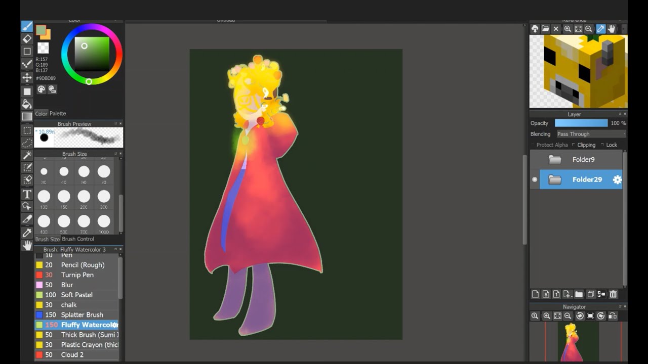 Moobloom Tommy Speedpaint - YouTube