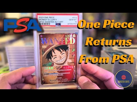 Grading One Piece PSA 10's - YouTube