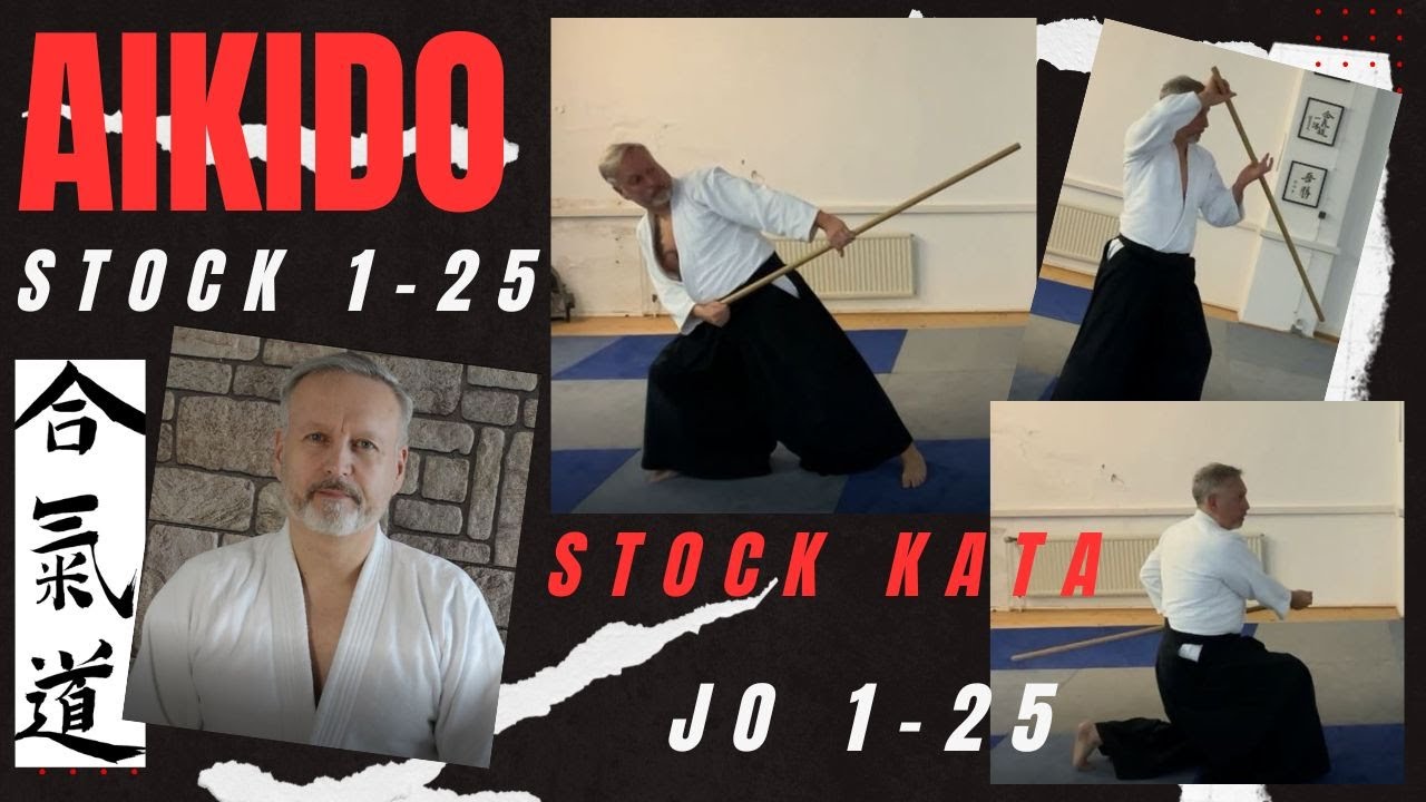 Aikido 25er Stock (Jo) Kata by Aikidomove - YouTube