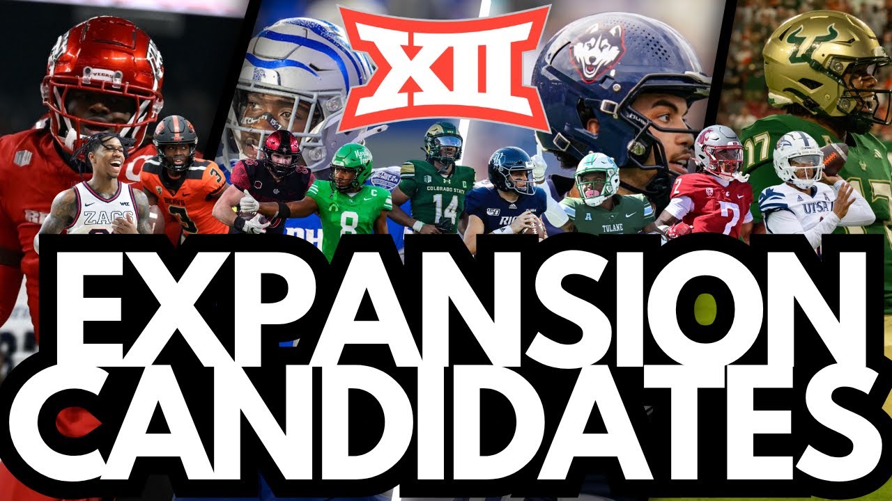 TOP 10 Big 12 Conference Expansion + Realignment Candidates - YouTube