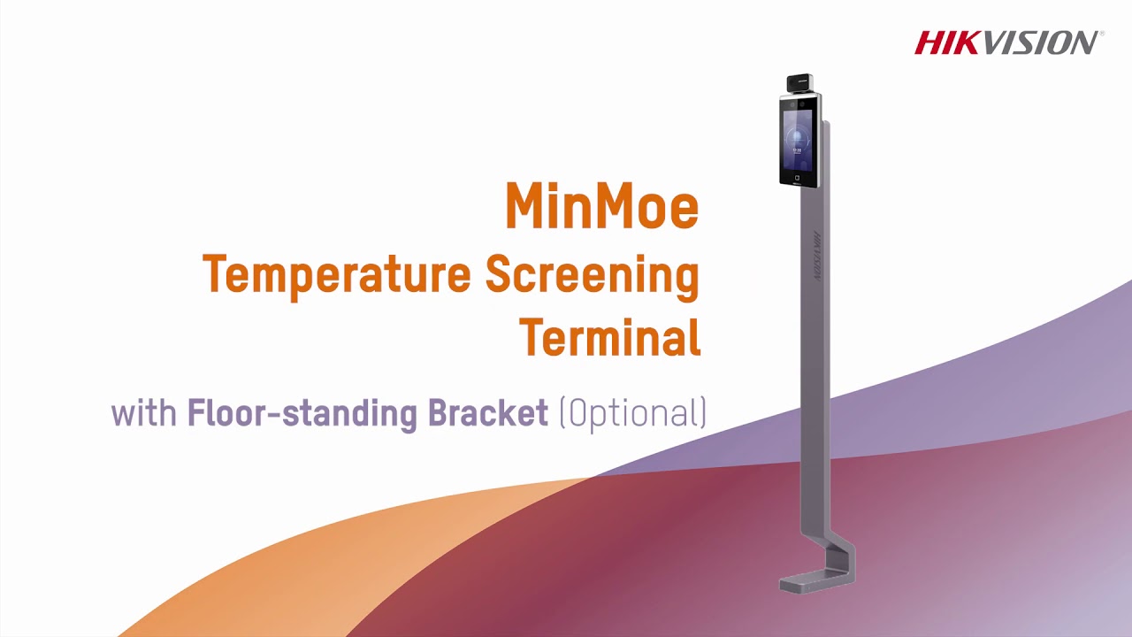 Hikvision MinMoe Temperature Screening Terminal DS-K1TA70MI-T - YouTube