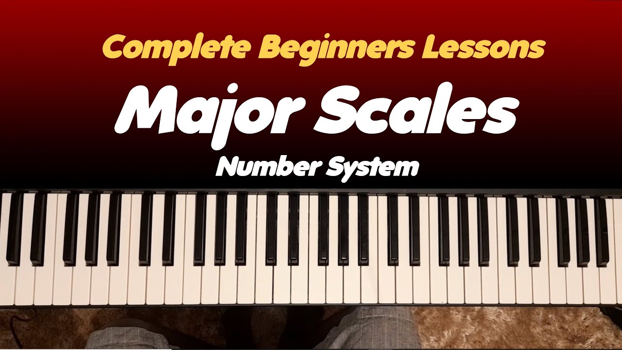 Major Scales and Number System - Piano Basics | Lesson 2 - YouTube