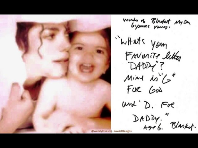 Michael Jackson Handwritten Notes