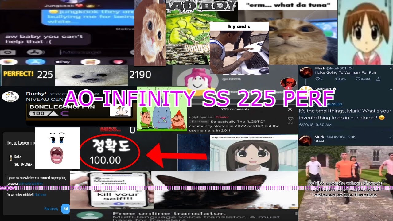 AO-INFINITY [Autumn] SS 997K 225 PERFECT | osu!mania 4K - YouTube