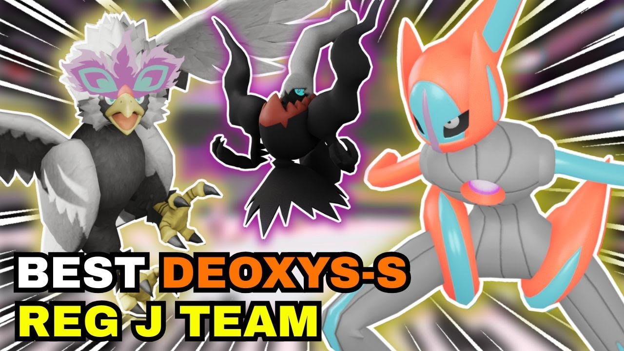 BEST Deoxys Speed Team! Pokemon VGC Reg J Competitive Doubles Wifi ...