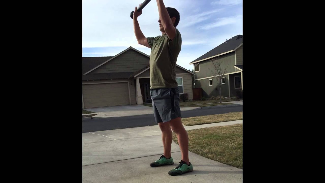 Steel Mace Barbell Style Complex - YouTube