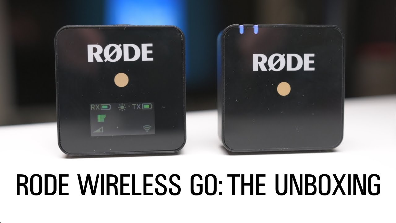 Rode Wireless Go | What's in the Box? - YouTube