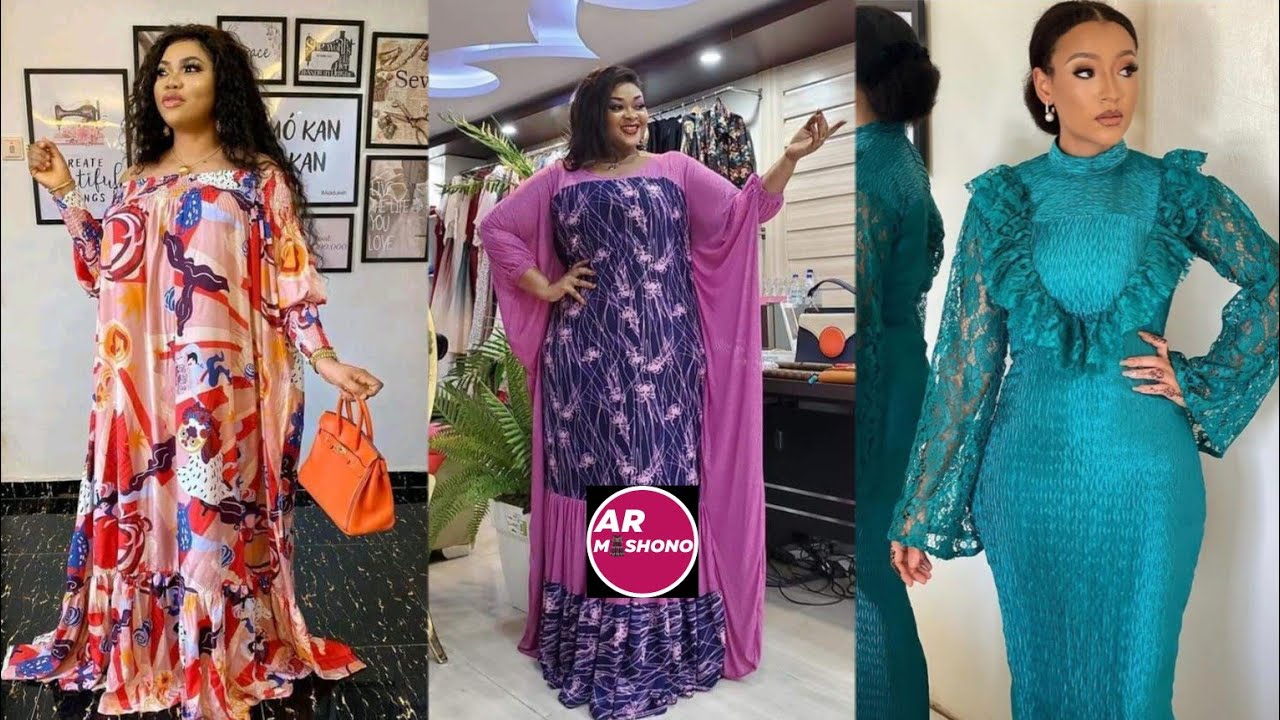 MISHONO BOMBA SANA YA VITAMBAA ANKARA STYLE FABRICS MAX DRESS BUBU ...