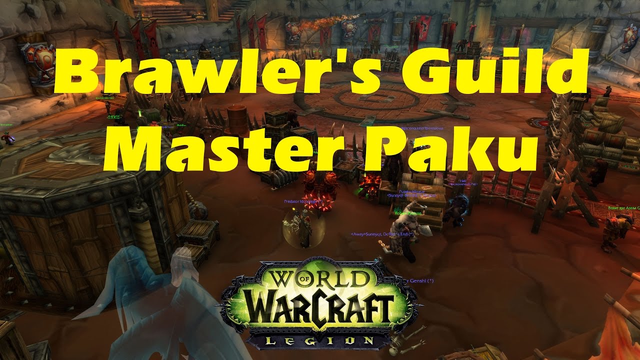 WoW Legion Brawler's Guild: Master Paku Boss Fight [Enhancement Shaman ...