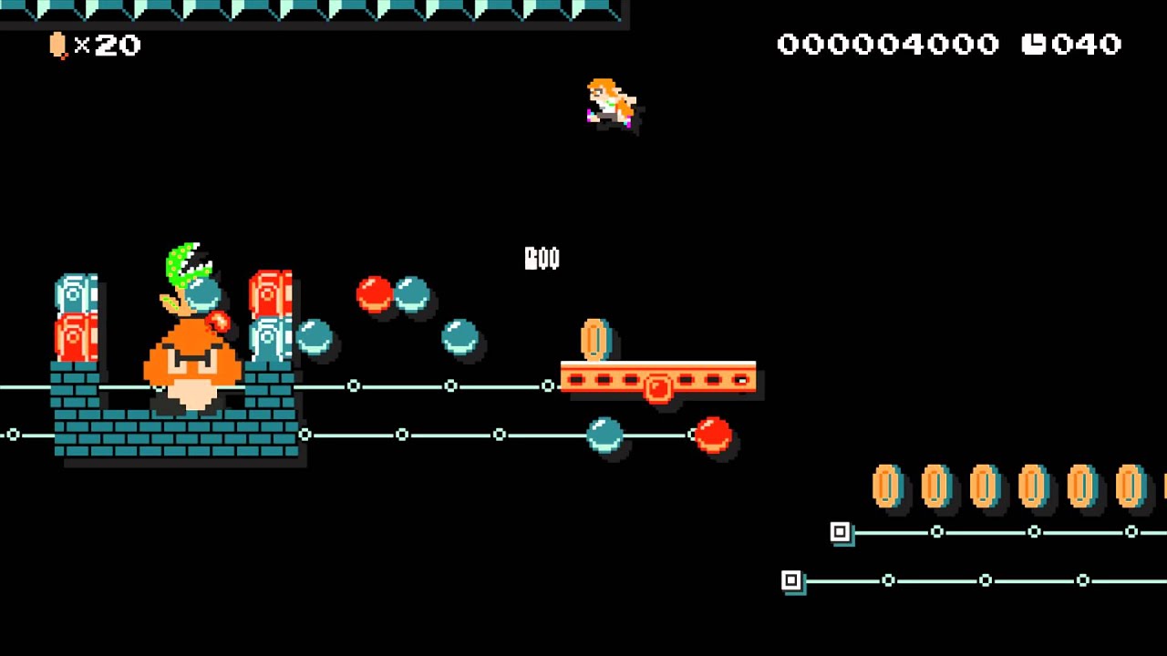 Mario Maker - Goomba mini-boss ride - YouTube