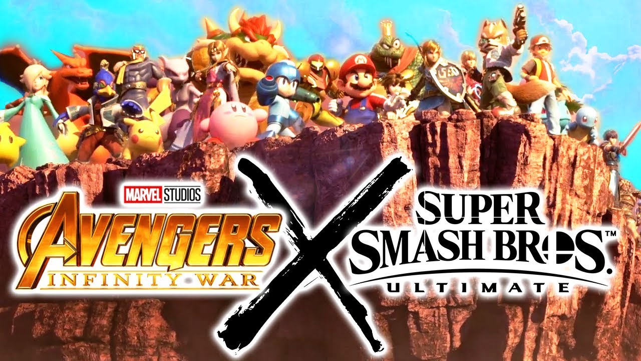 OFFICIAL Super Smash Bros. Ultimate X Avengers: Infinity War TRAILER ...