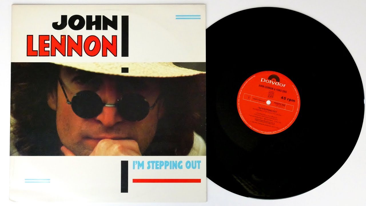 John Lennon ‎- I'm Stepping Out - 12" Single Vinyl Unboxing - YouTube