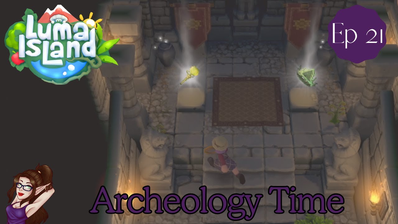 Ep 21 Luma Island ~🌟Time to be an Archeologist and Do some Dungeons 😊 ...